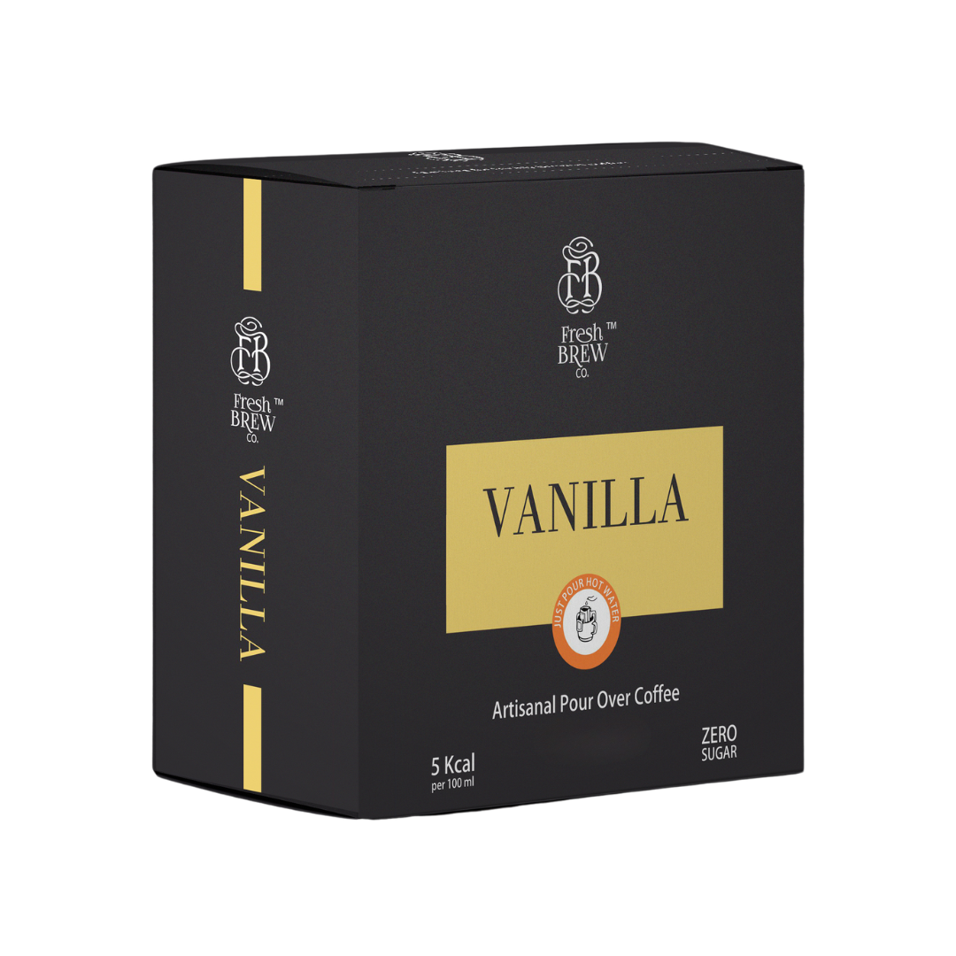 POUR OVER BAG | VANILLA | MEDIUM ROAST – Fresh Brew Co.