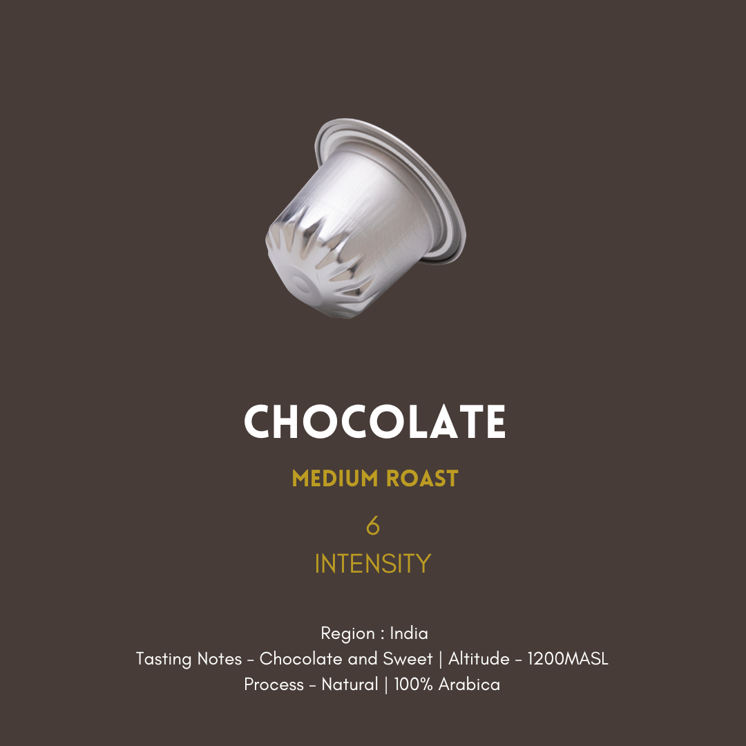 CHOCOLATE | INTENSITY 6 – Fresh Brew Co.