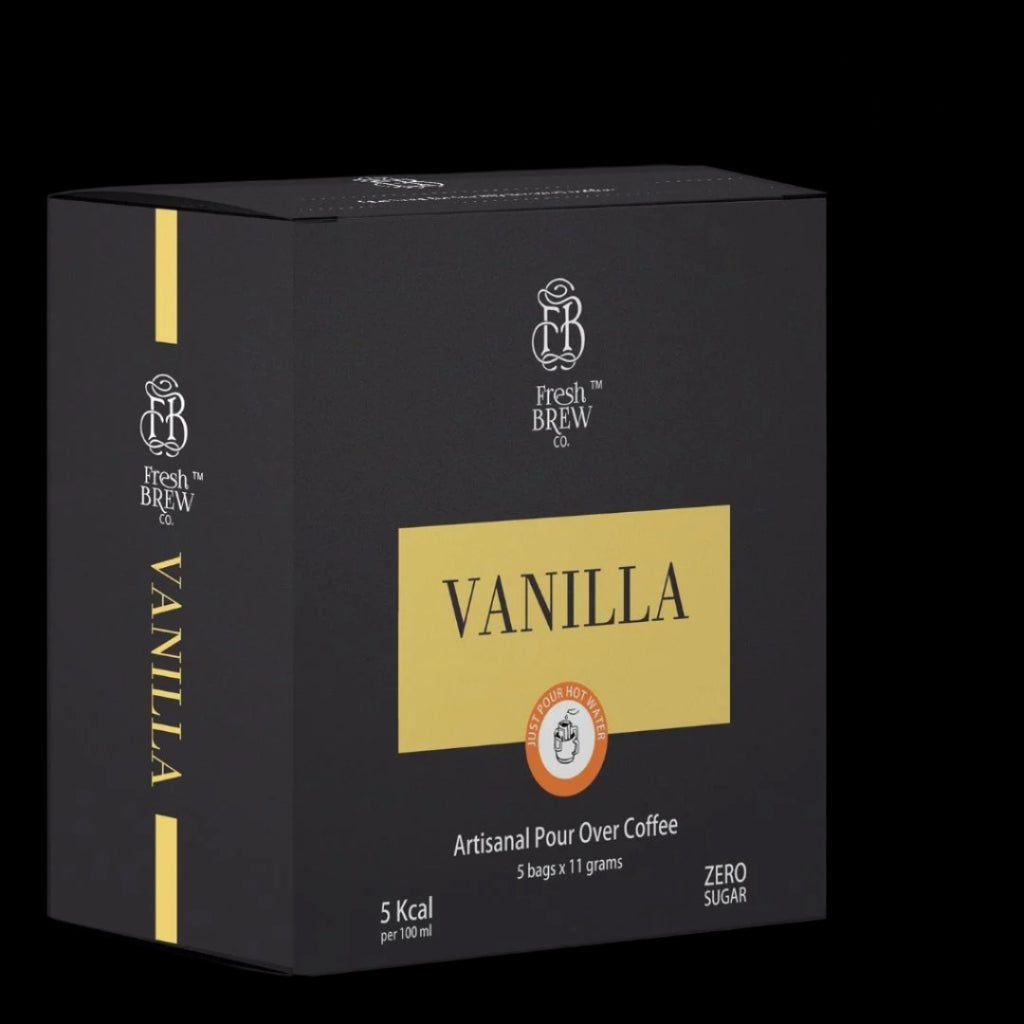Pour Over Bag | Vanilla | Medium Roast – Fresh Brew Co.